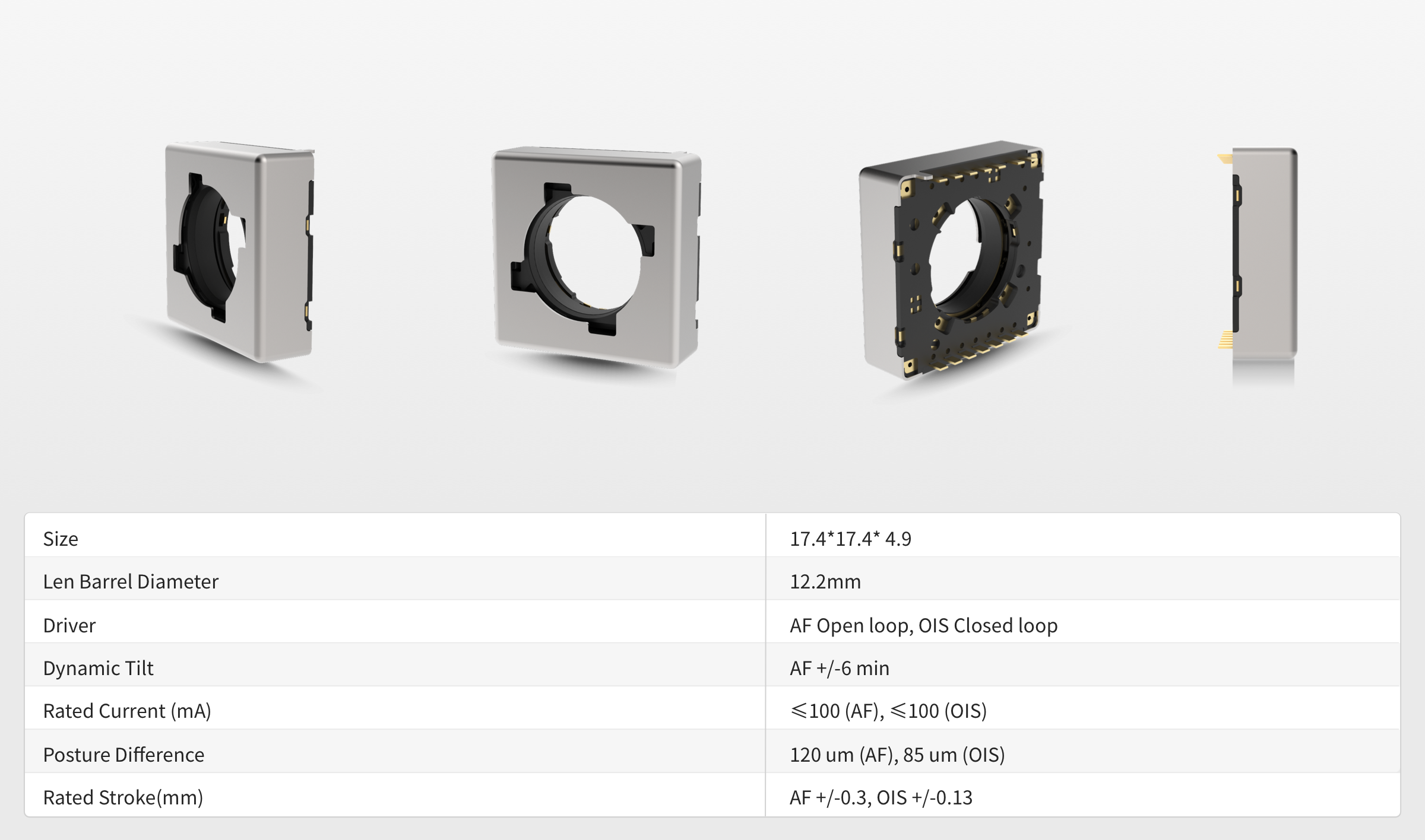 Actuator detail – AAC Optics (Changzhou) Co., Ltd
